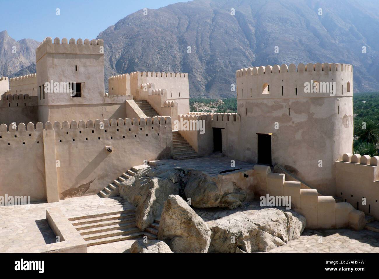 Nakhal fort (Oman Stock Photo - Alamy
