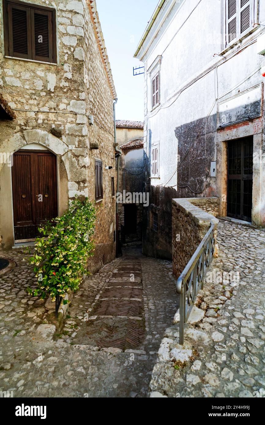 Medieval village of Fumone,Frosinone,Lazio,Italy Stock Photo - Alamy
