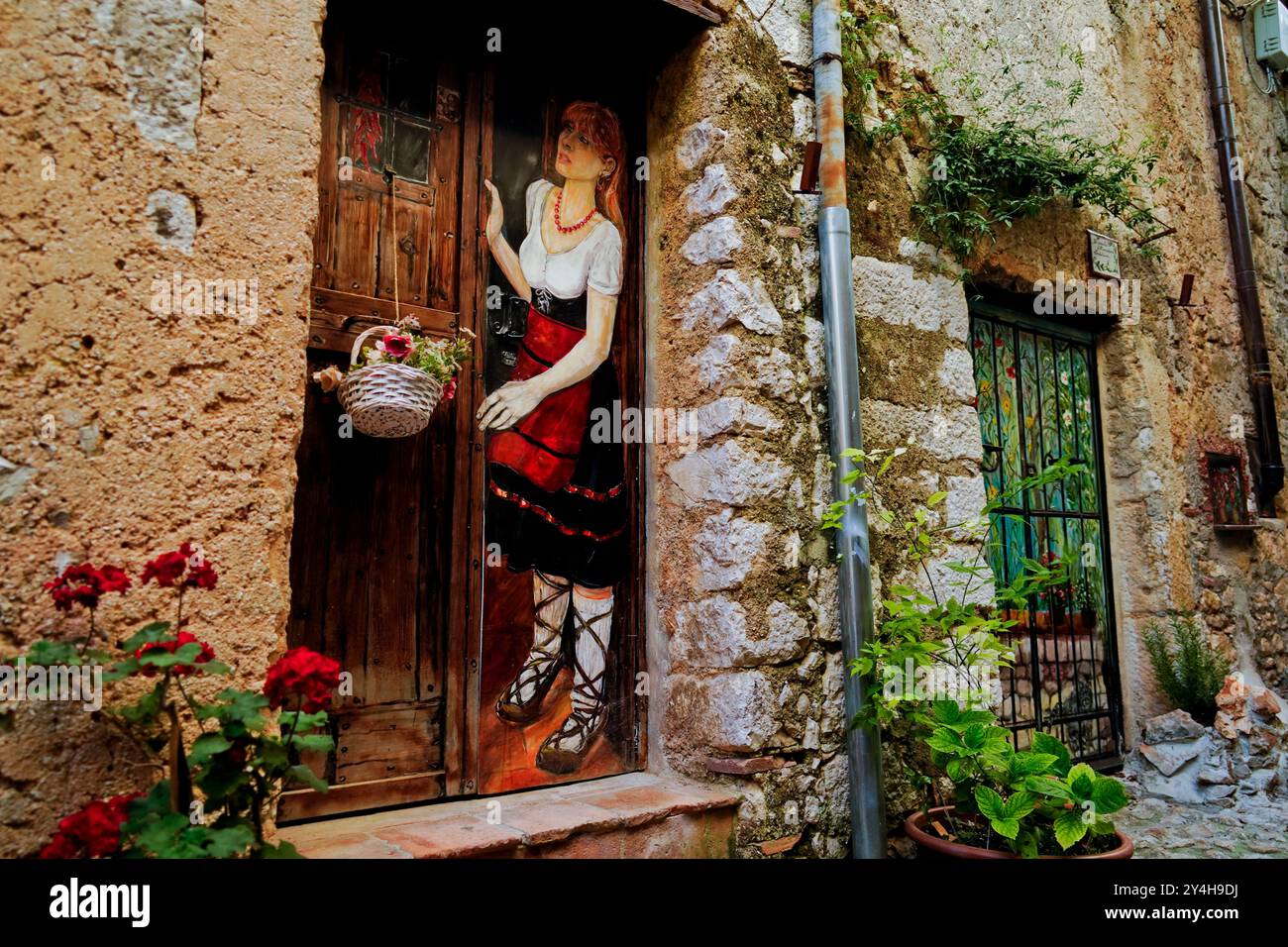 Medieval village of Fumone,Frosinone,Lazio,Italy Stock Photo - Alamy