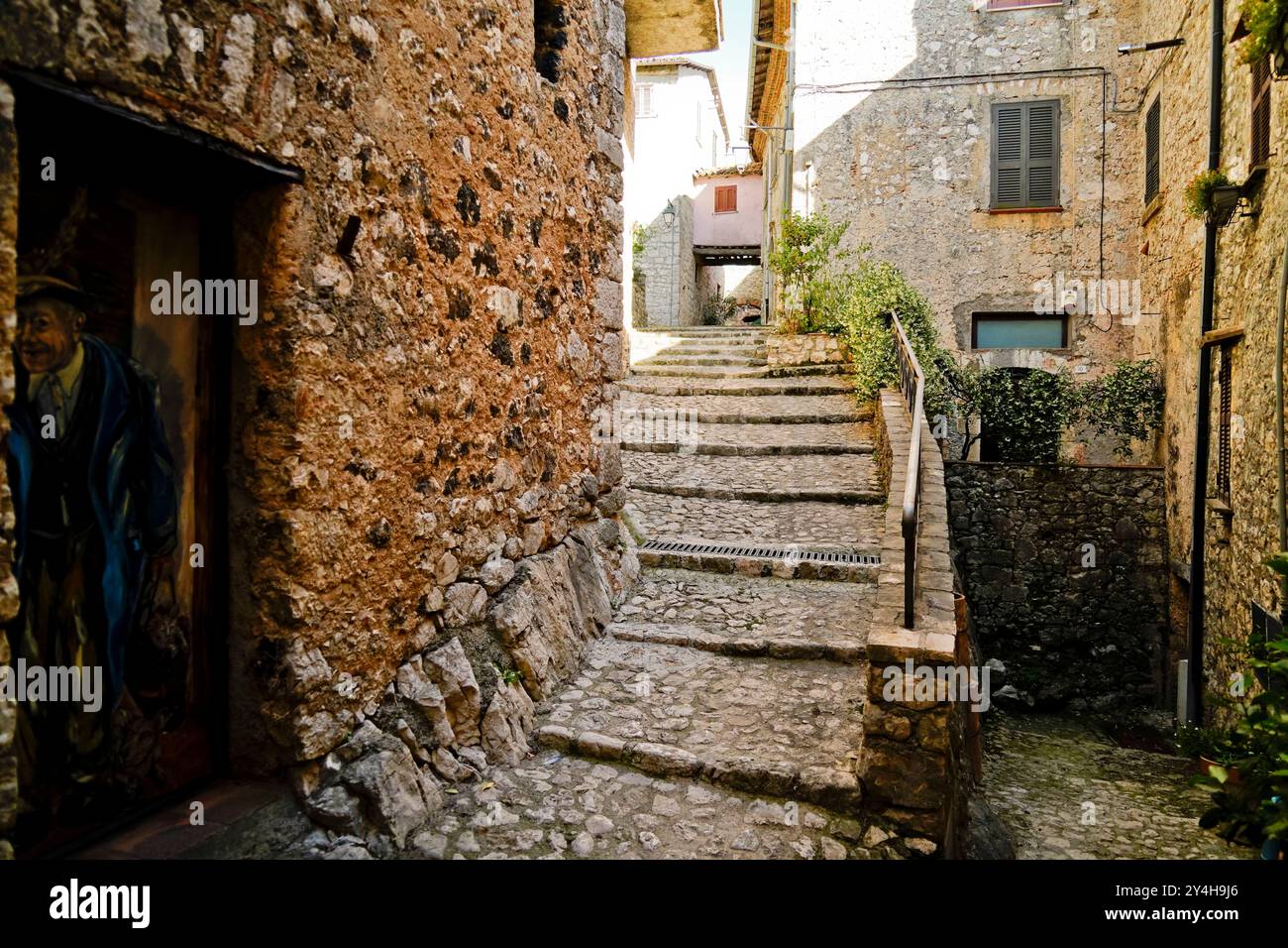 Medieval village of Fumone,Frosinone,Lazio,Italy Stock Photo - Alamy