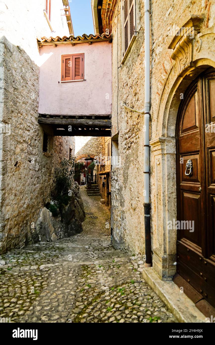 Medieval village of Fumone,Frosinone,Lazio,Italy Stock Photo - Alamy