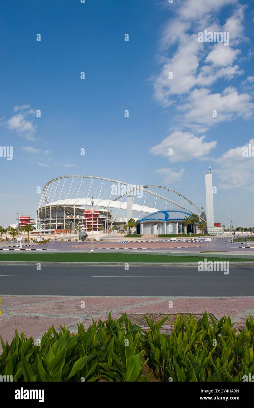 Qatar, Doha, Khalifa Stadium Stock Photo - Alamy