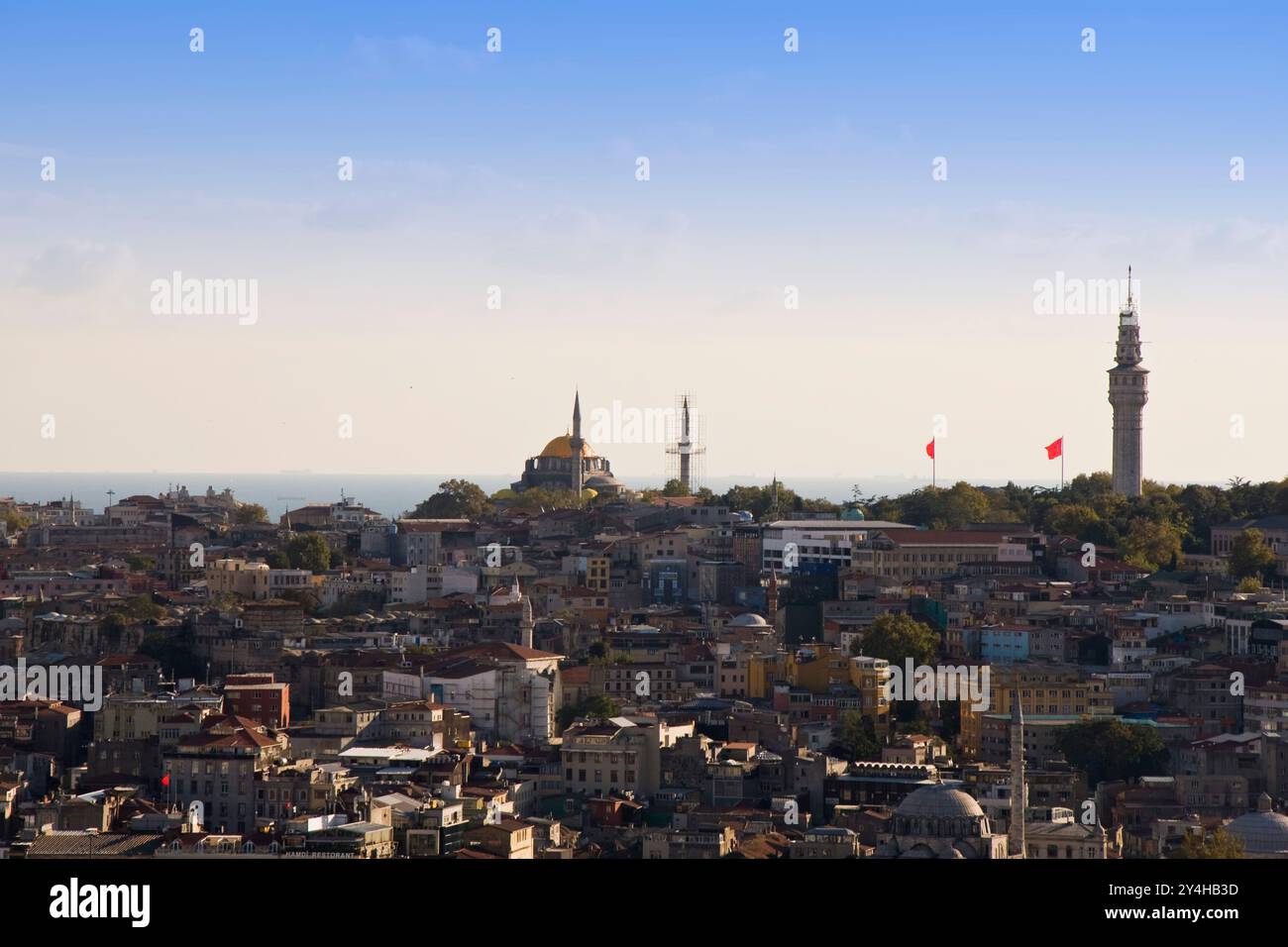 Turkey, Istanbul, View from Galata Tower Stock Photo - Alamy
