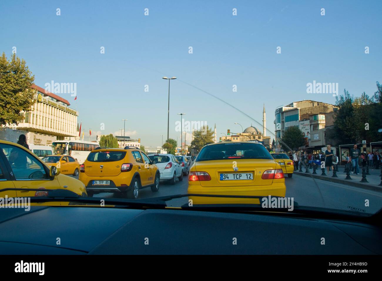 Turkey, Istanbul, Taxi Stock Photo - Alamy