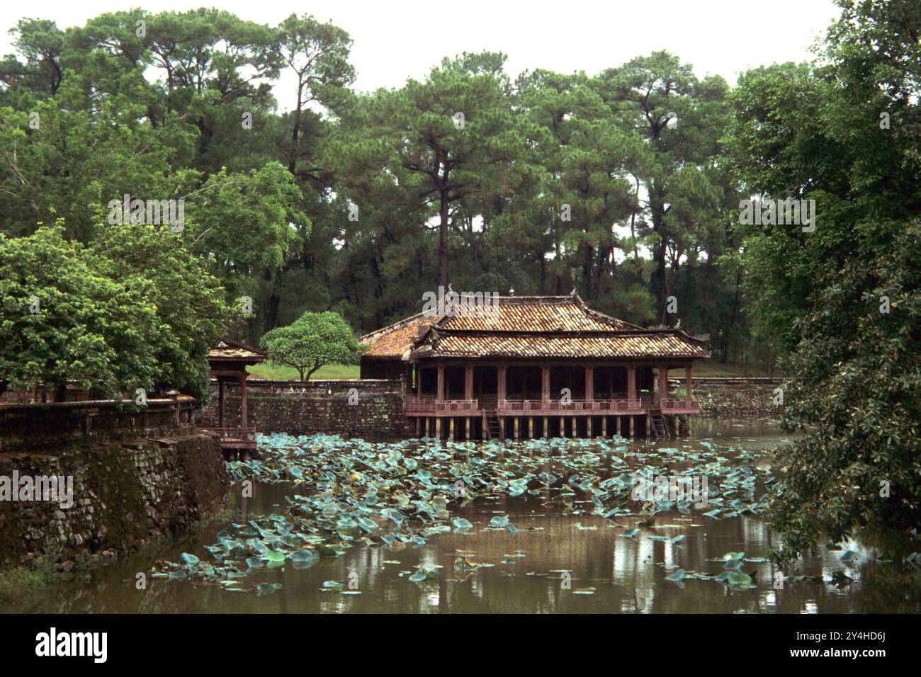 Asia. Vietnam. Mausoleum Of Emperor Minh Mang - Huè Stock Photo - Alamy