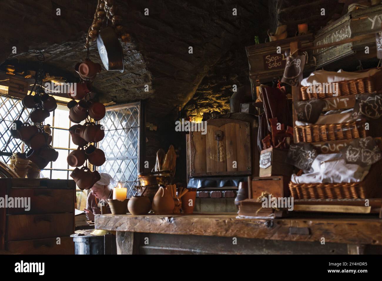 III Draakon (The Third Dragon), a medieval tavern in Tallinn, Estonia ...