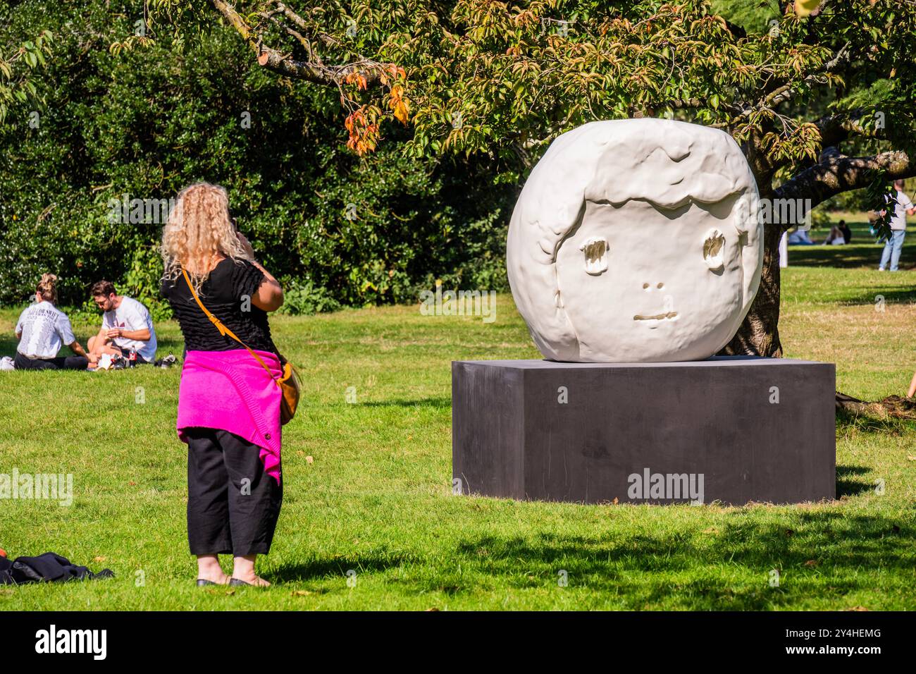 London, UK. 18th Sep, 2024. Yoshitomo Nara, ‘Ennui Head', 2020 ...