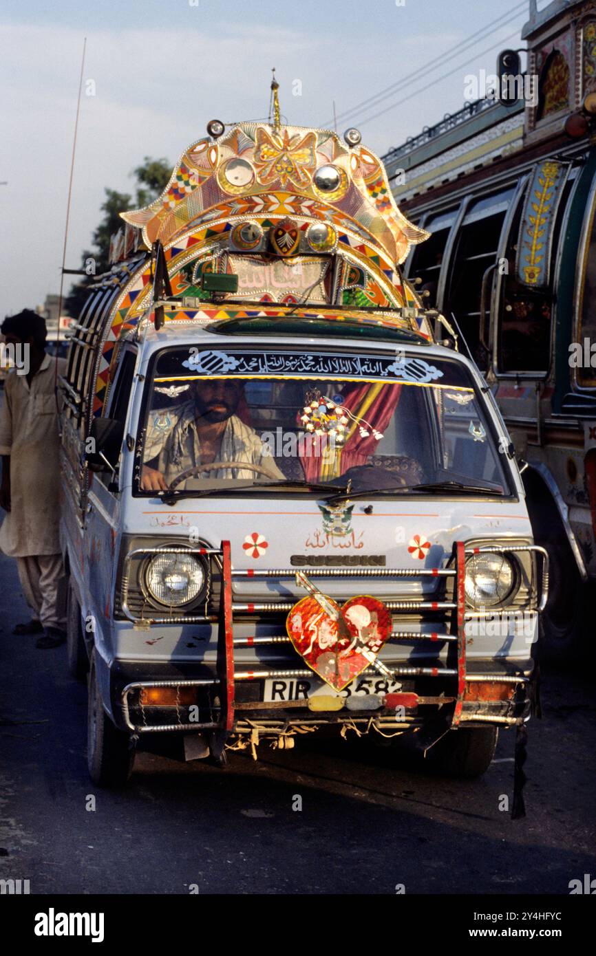 Asia. Pakistan. Pakistani Means Of Transport (rawalpindi Stock Photo ...