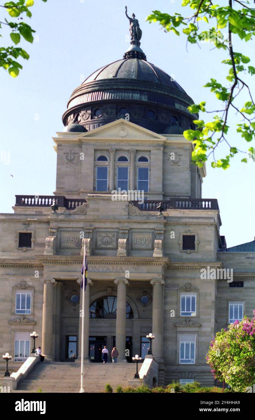 Helena, Montana, U.S.A., approx. 1994. Exterior view of the Montana ...