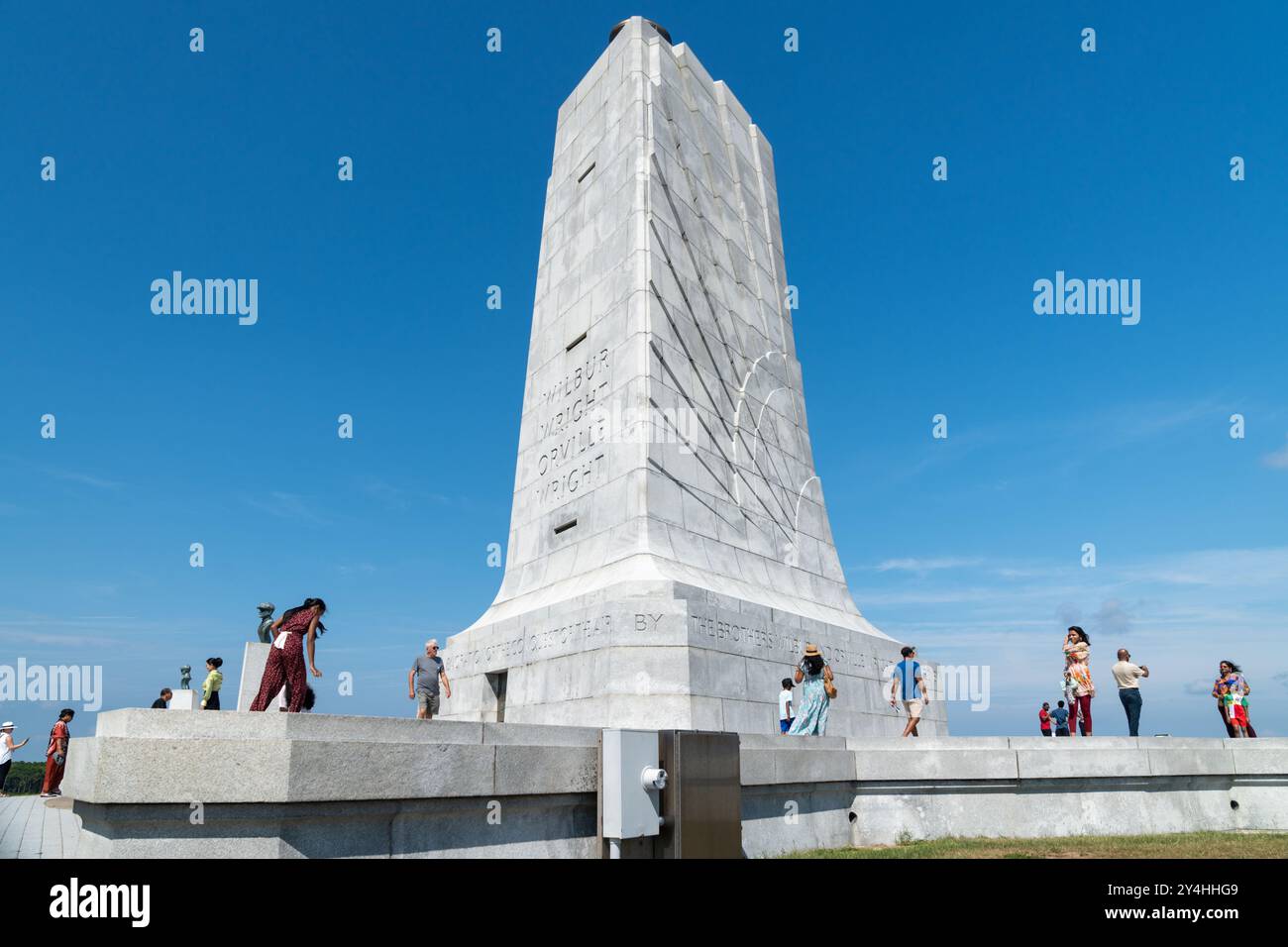 Kitty Hawk, North Carolina - September 1, 2024: Wright Brothers ...