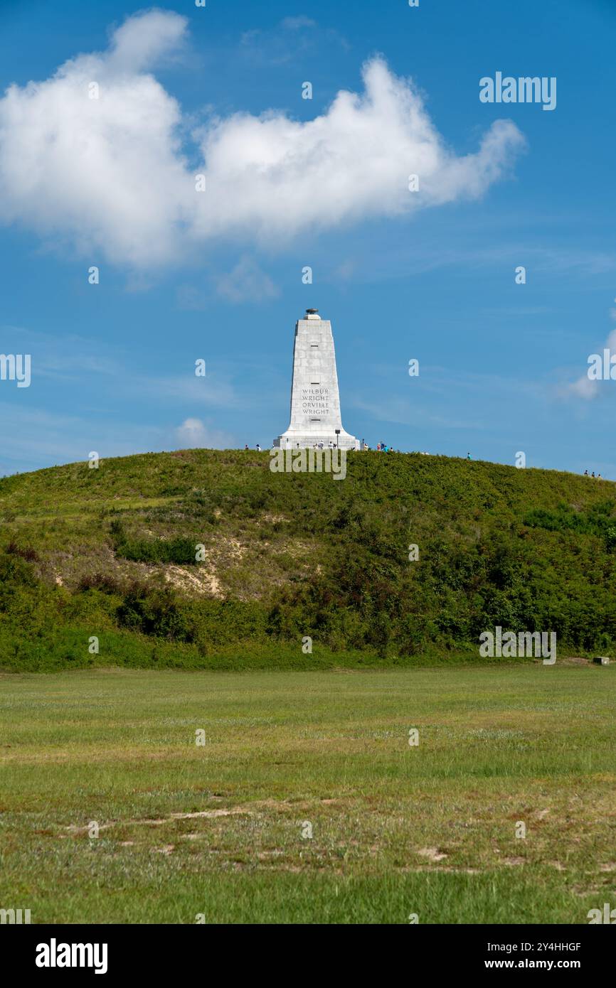 Kitty Hawk, North Carolina - September 1, 2024: Wright Brothers ...
