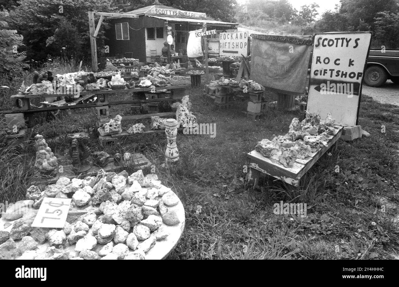 Souvenir gift shop store Black and White Stock Photos & Images - Alamy