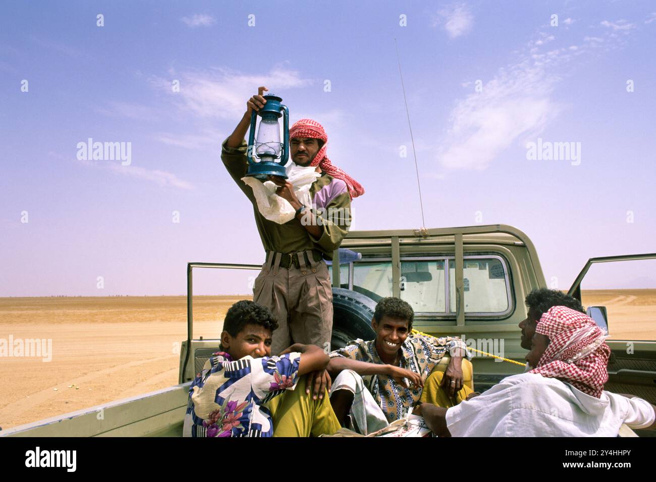 Asia. Yemen. Arabian Peninsula. Group Of Bedouins In The Hadramaut ...