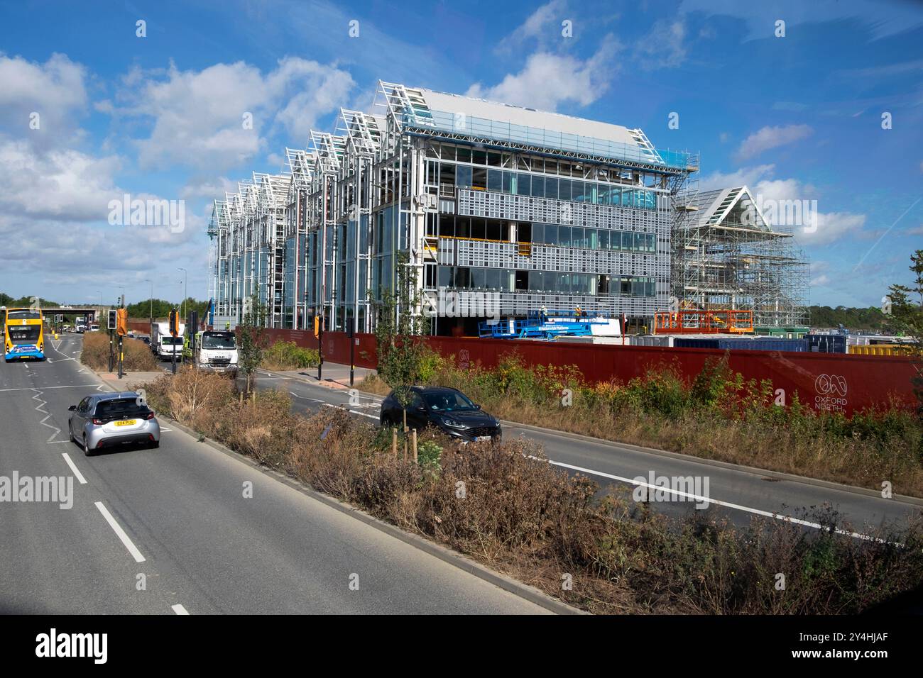 New building under construction next to Northern Bypass Road towards ...