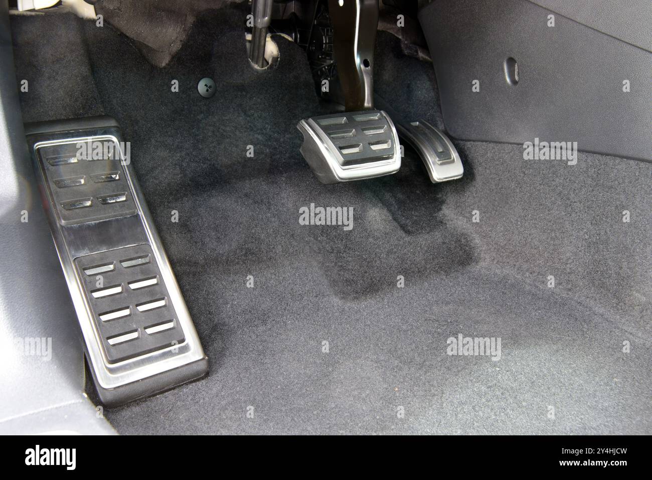 Brake and accelerator pedal Stock Photo - Alamy