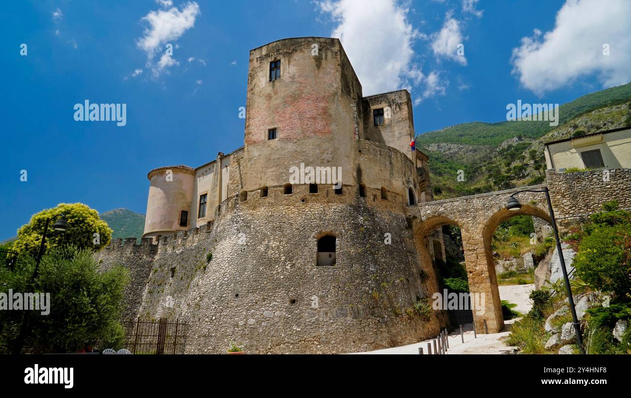 Pandone Castle, wash house and fishpond of Venafro,Isernia,Molise,Italy ...