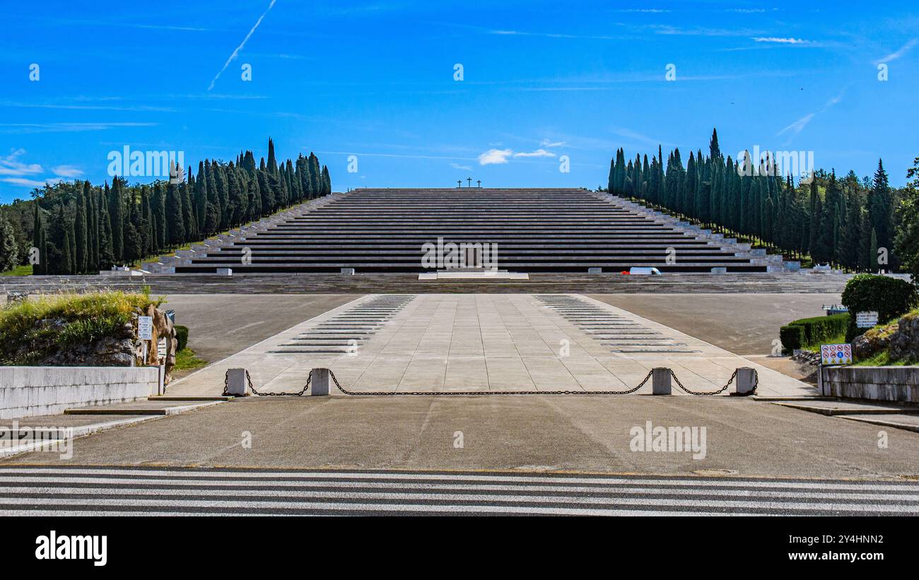 REDIPUGLIA, ITALY – MAY 29, 2024: Museo del Sacrario Militare. This ...
