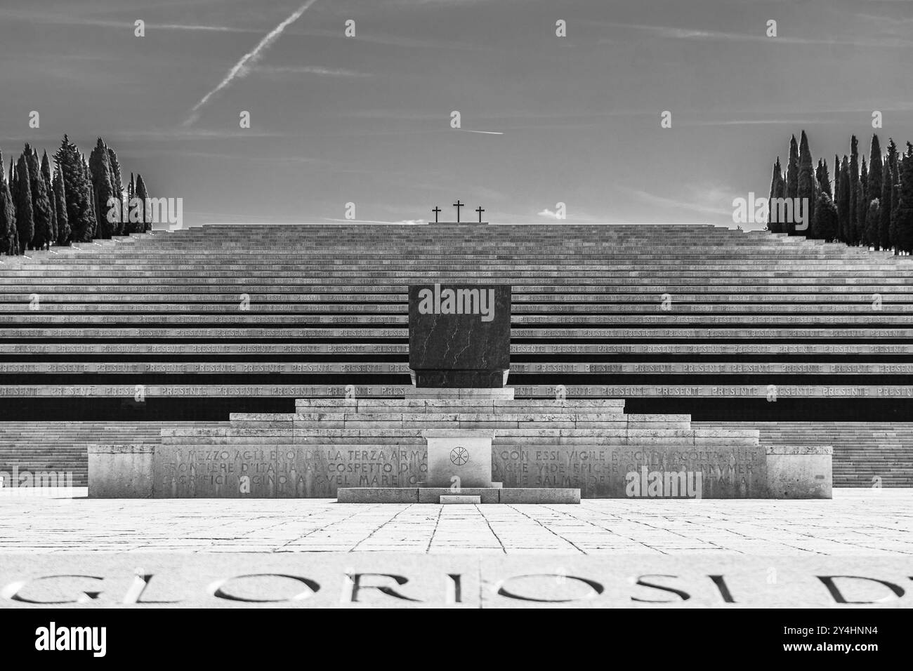 REDIPUGLIA, ITALY – MAY 29, 2024: Museo del Sacrario Militare. This ...