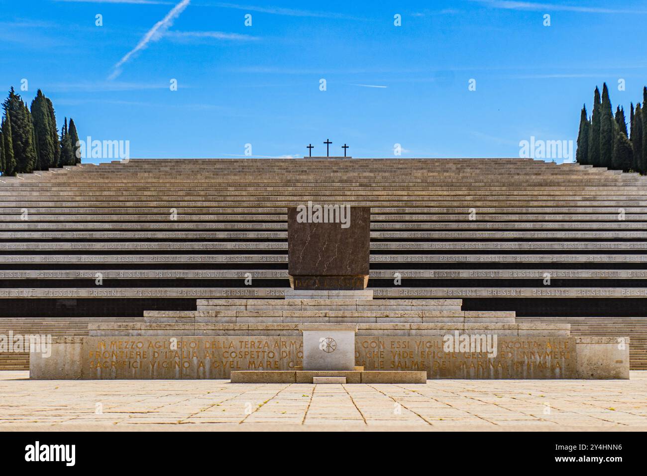REDIPUGLIA, ITALY – MAY 29, 2024: Museo del Sacrario Militare. This ...