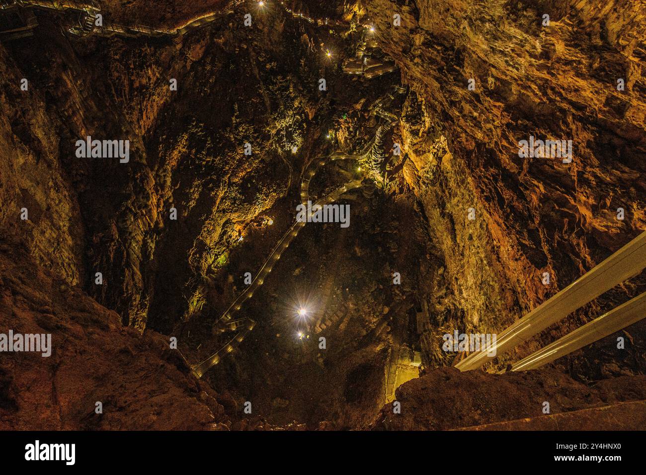 TRIESTE, ITALY – MAY 29, 2024: Grotta Gigante, Sgonico. This massive ...