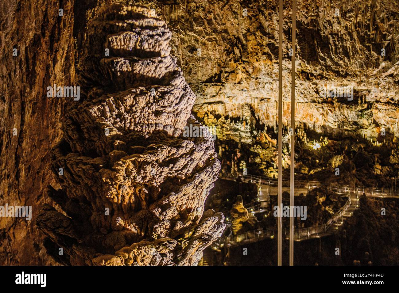 TRIESTE, ITALY – MAY 29, 2024: Grotta Gigante, Sgonico. This massive ...