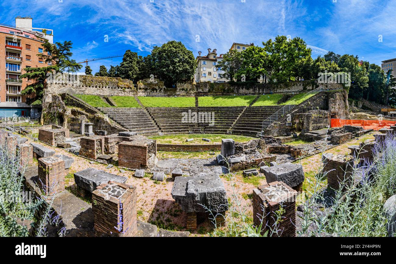 Trieste roman ruins detail hi-res stock photography and images - Alamy