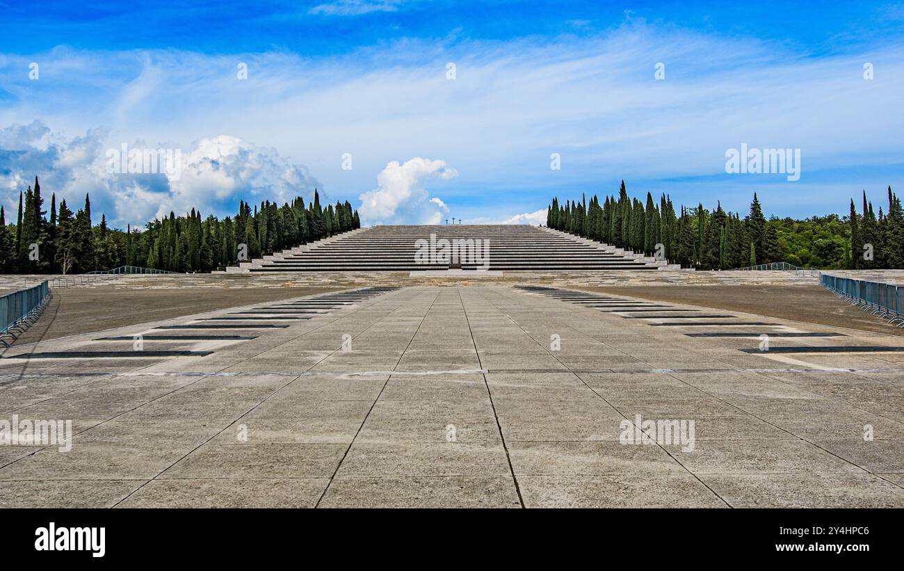 REDIPUGLIA, ITALY – MAY 29, 2024: Museo del Sacrario Militare. This ...