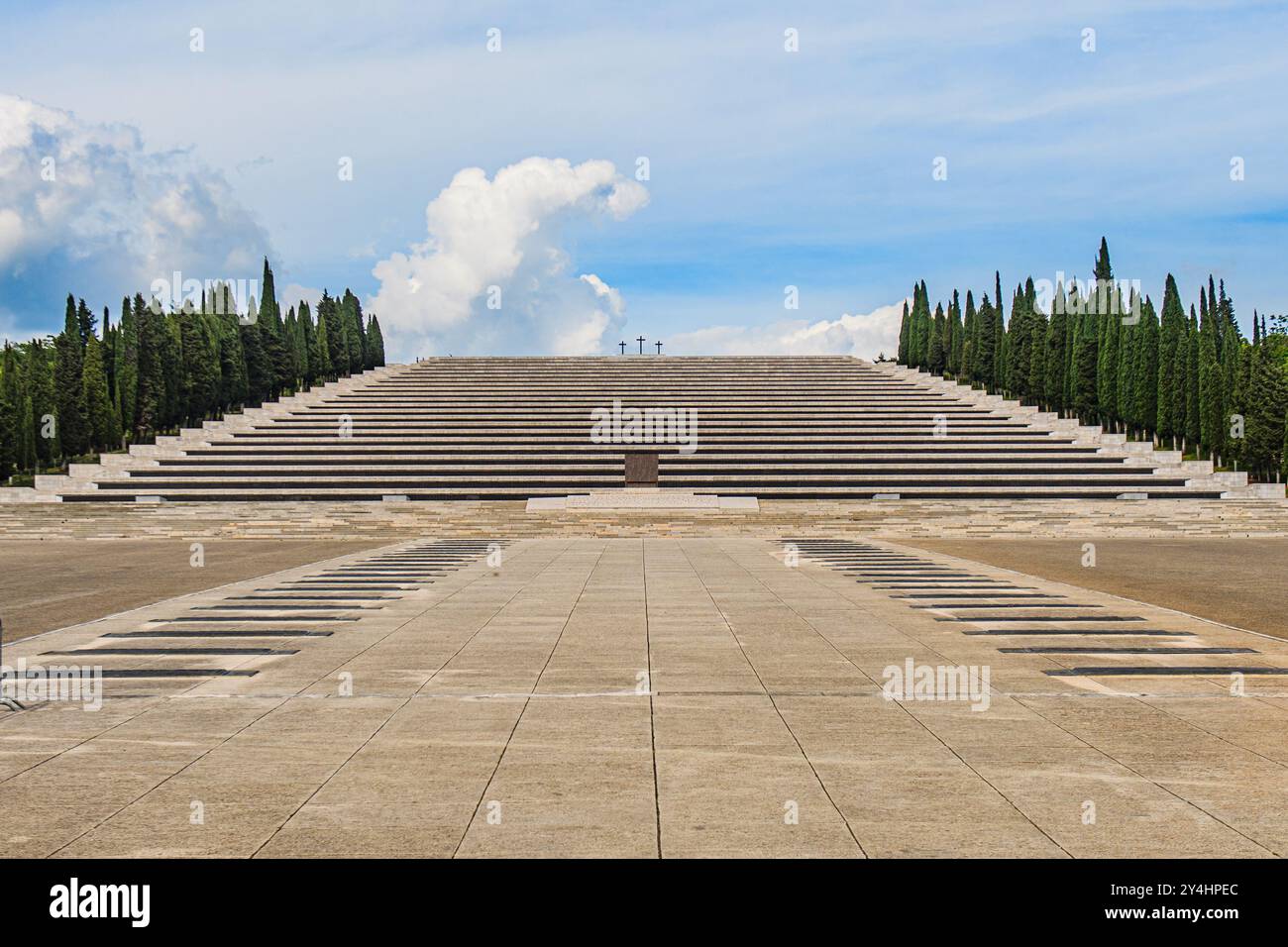 REDIPUGLIA, ITALY – MAY 29, 2024: Museo del Sacrario Militare. This ...