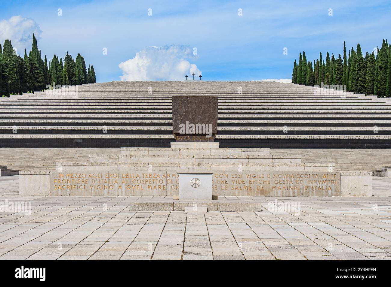 REDIPUGLIA, ITALY – MAY 29, 2024: Museo del Sacrario Militare. This ...