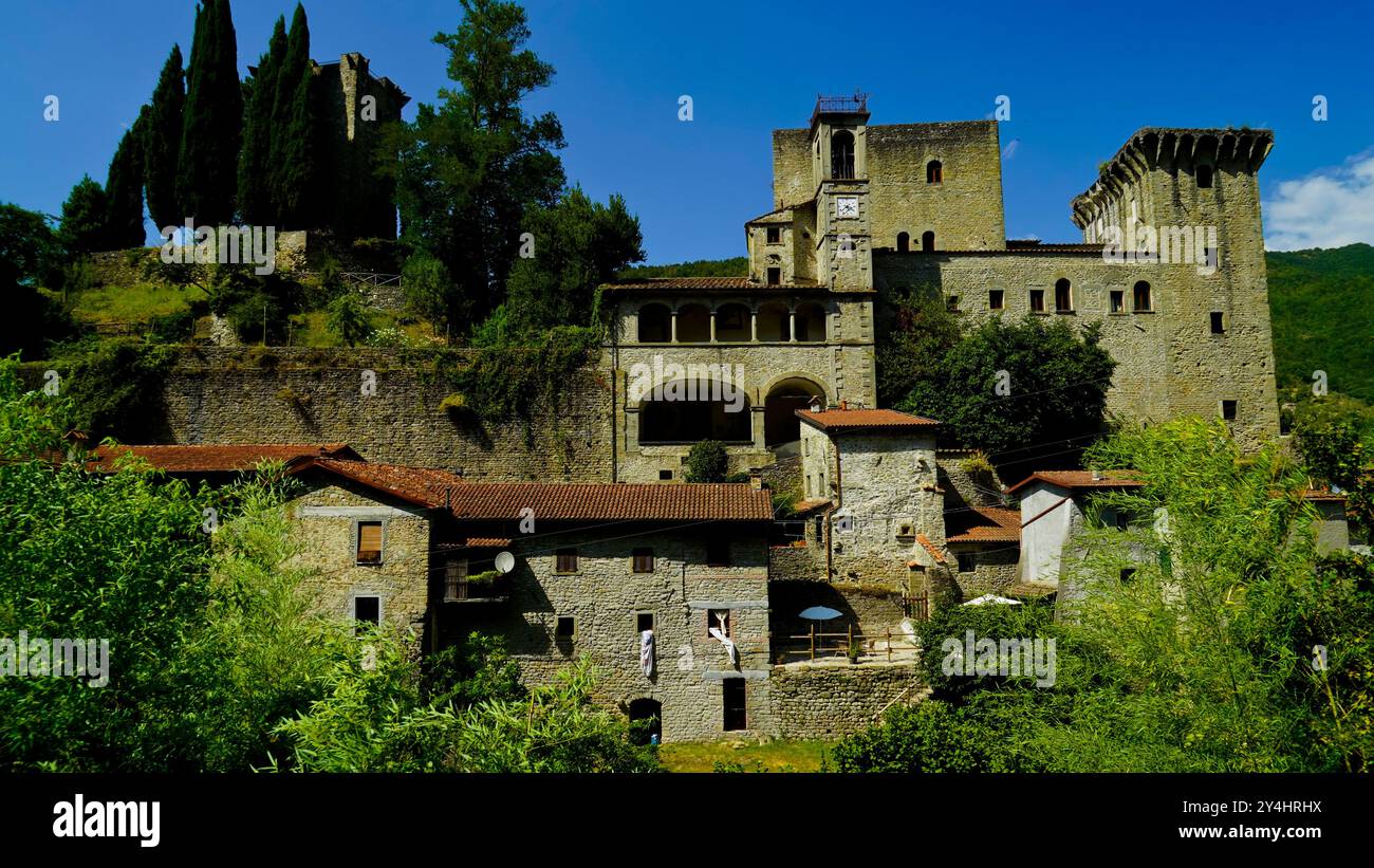 Fortezza della Verrucola, Verrucola,Massa Carrara province,Tuscany ...