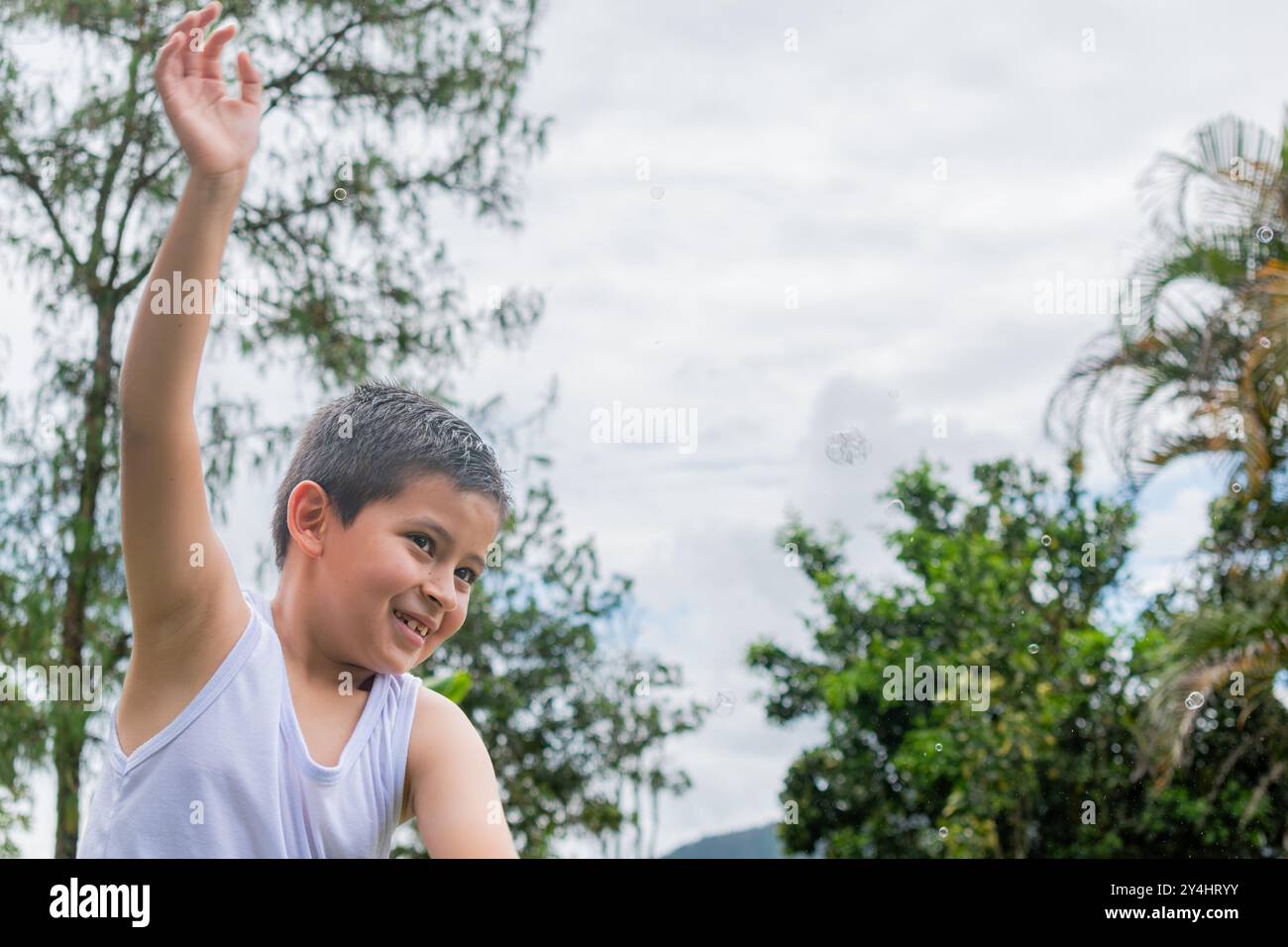 Colombian children playing hi-res stock photography and images - Alamy