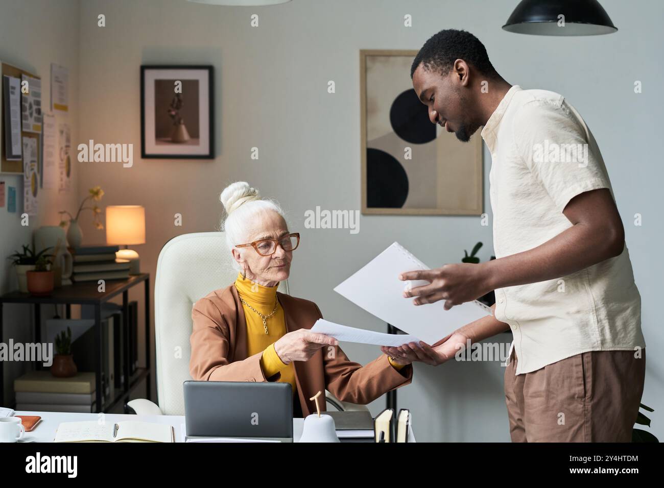 Professional mature woman engaged hi-res stock photography and images ...