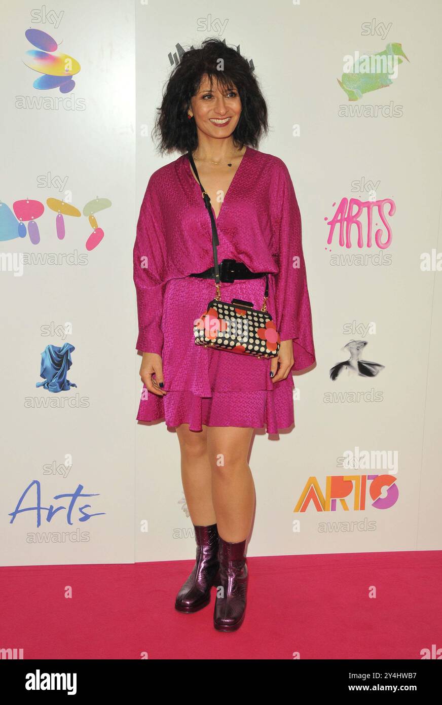 London, UK. 17th Sep, 2024. Shaparak Khorsandi at the Sky Arts Awards ...