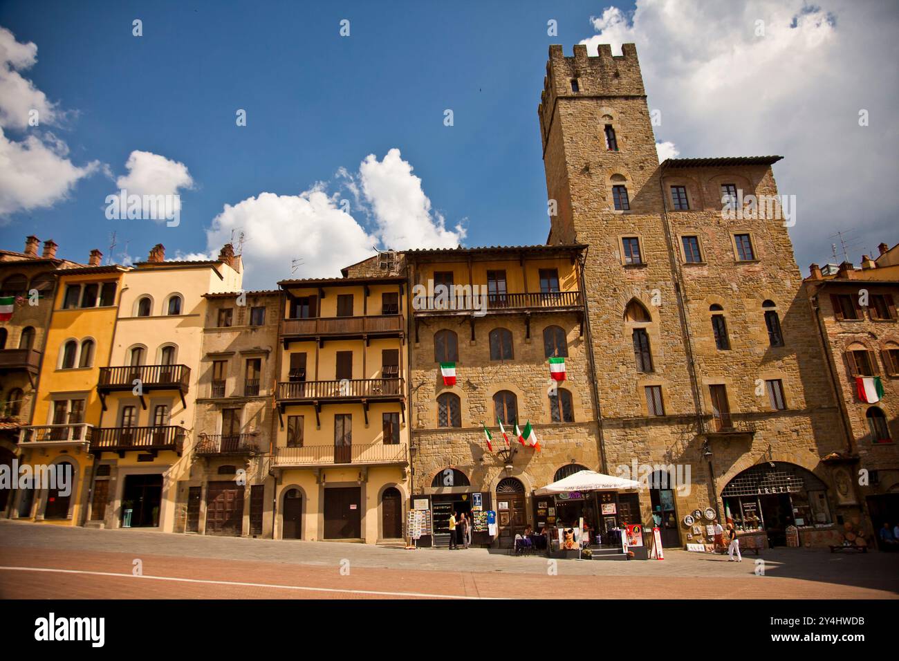 Medieval city of Arezzo,Tuscany,Italy Stock Photo - Alamy