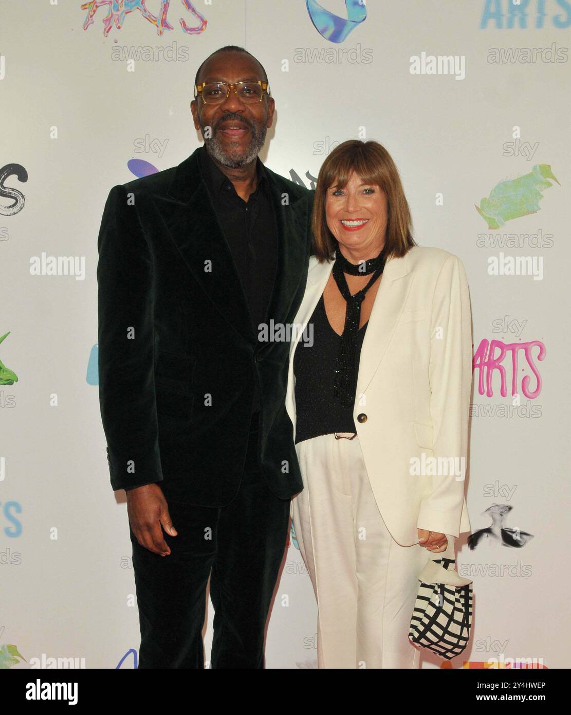 London, UK. 17th Sep, 2024. Sir Lenny Henry and Lisa Makin at the Sky ...