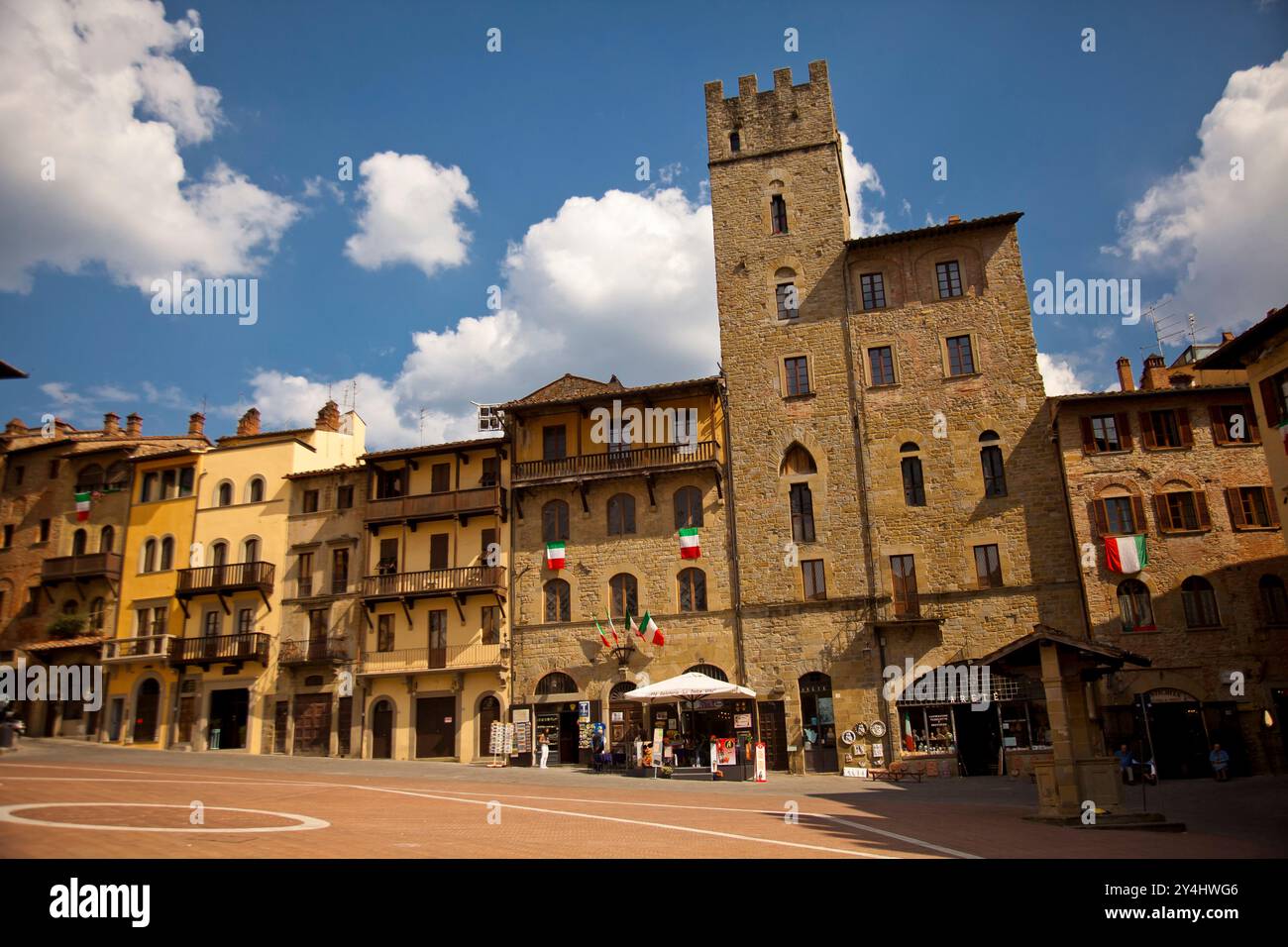 Medieval city of Arezzo,Tuscany,Italy Stock Photo - Alamy