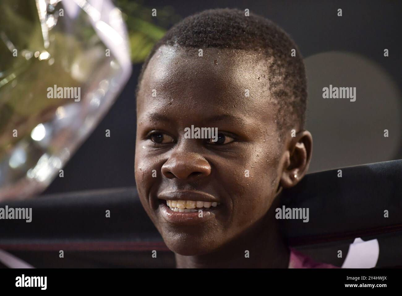Faith Cherotich of Kenya competing in the women 3000m steeplechase at ...