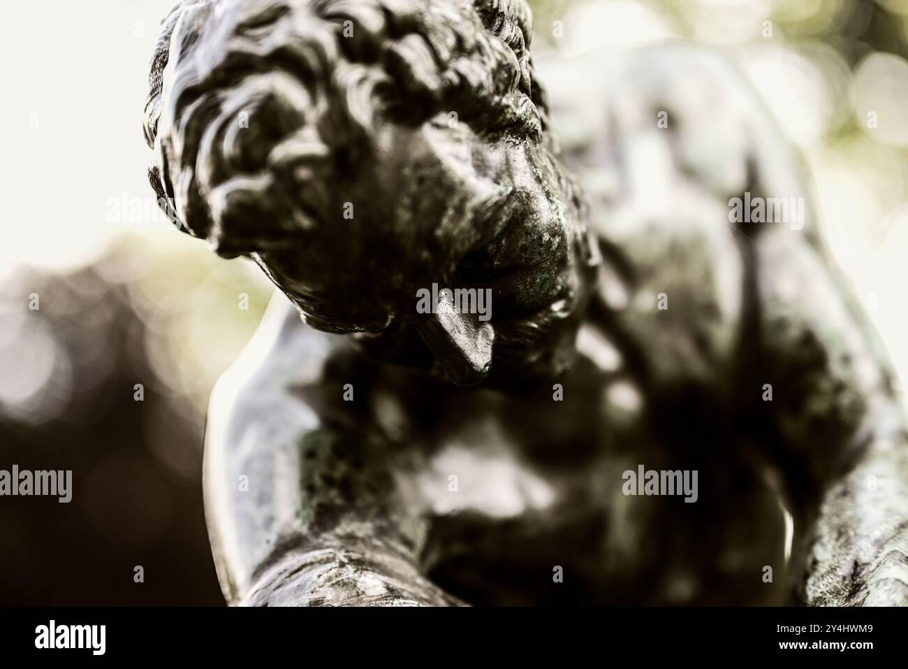 Milo of Croton Stock Photo - Alamy