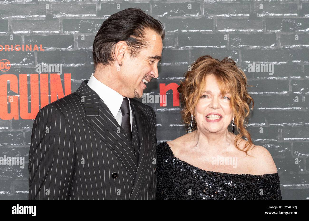 New York, USA. 17th Sep, 2024. Colin Farrell and Deirdre O'Connell ...