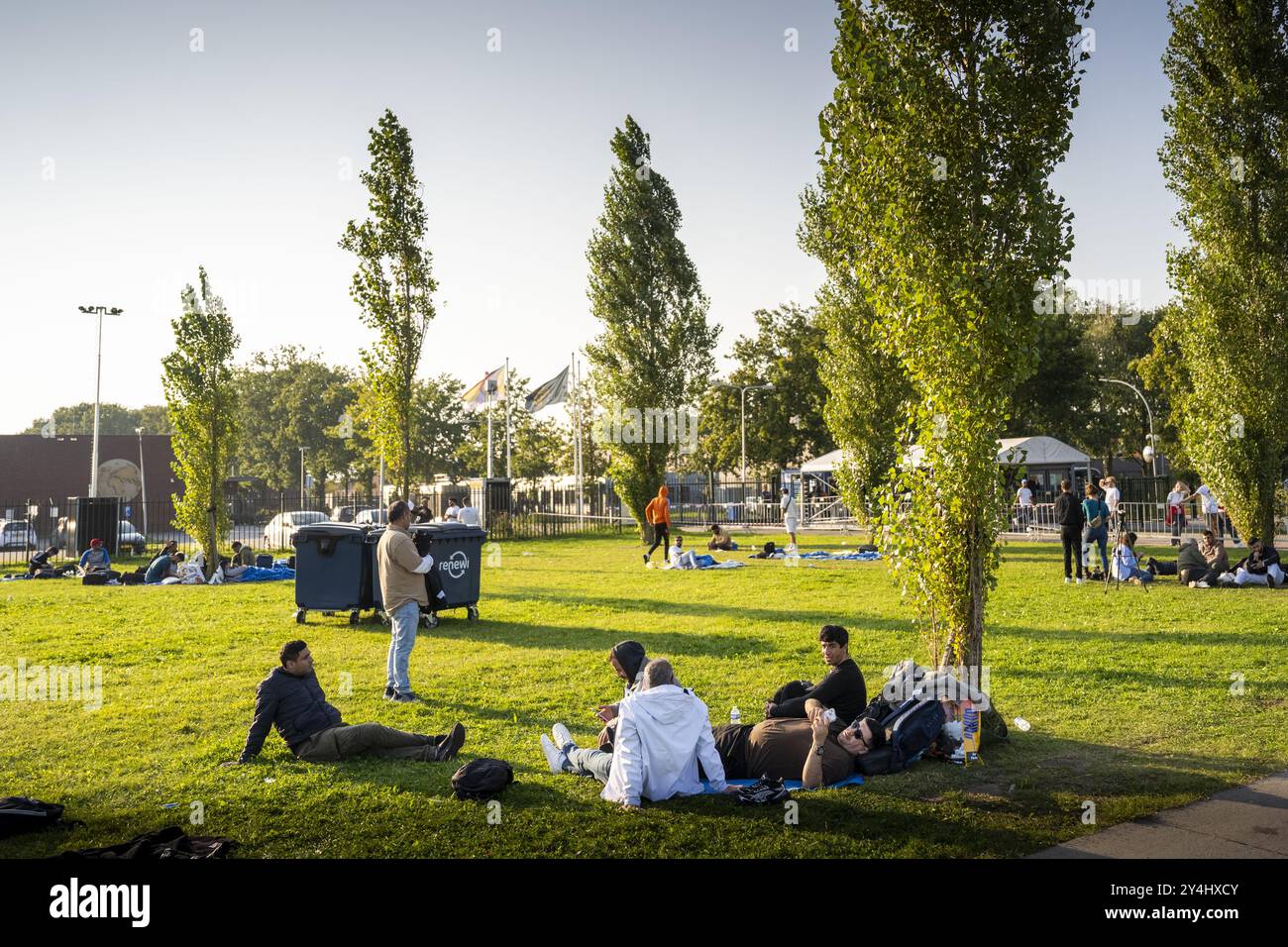 Application center large group of people hi-res stock photography and ...