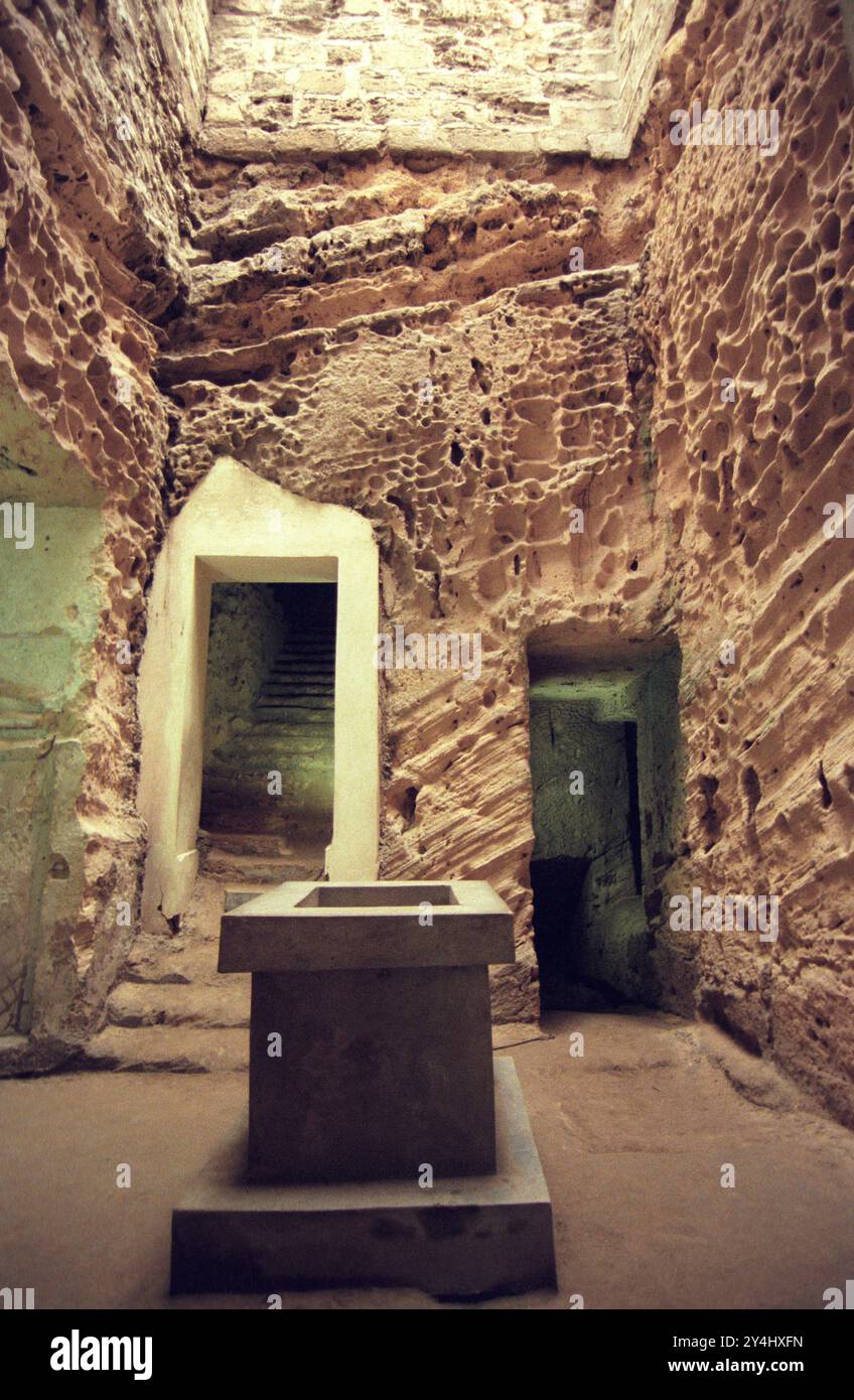 The Roman Burial place of Catacomb of Kom el Shoqafa in the City Centre ...