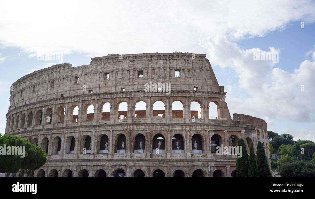 Rome, Italy, September 18th 2024: General view of Colosseum (Italian ...