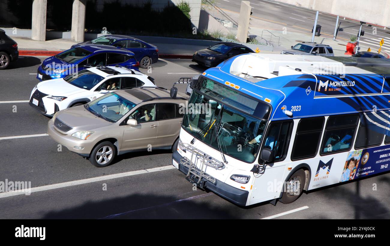 Montebello bus lines hi-res stock photography and images - Alamy