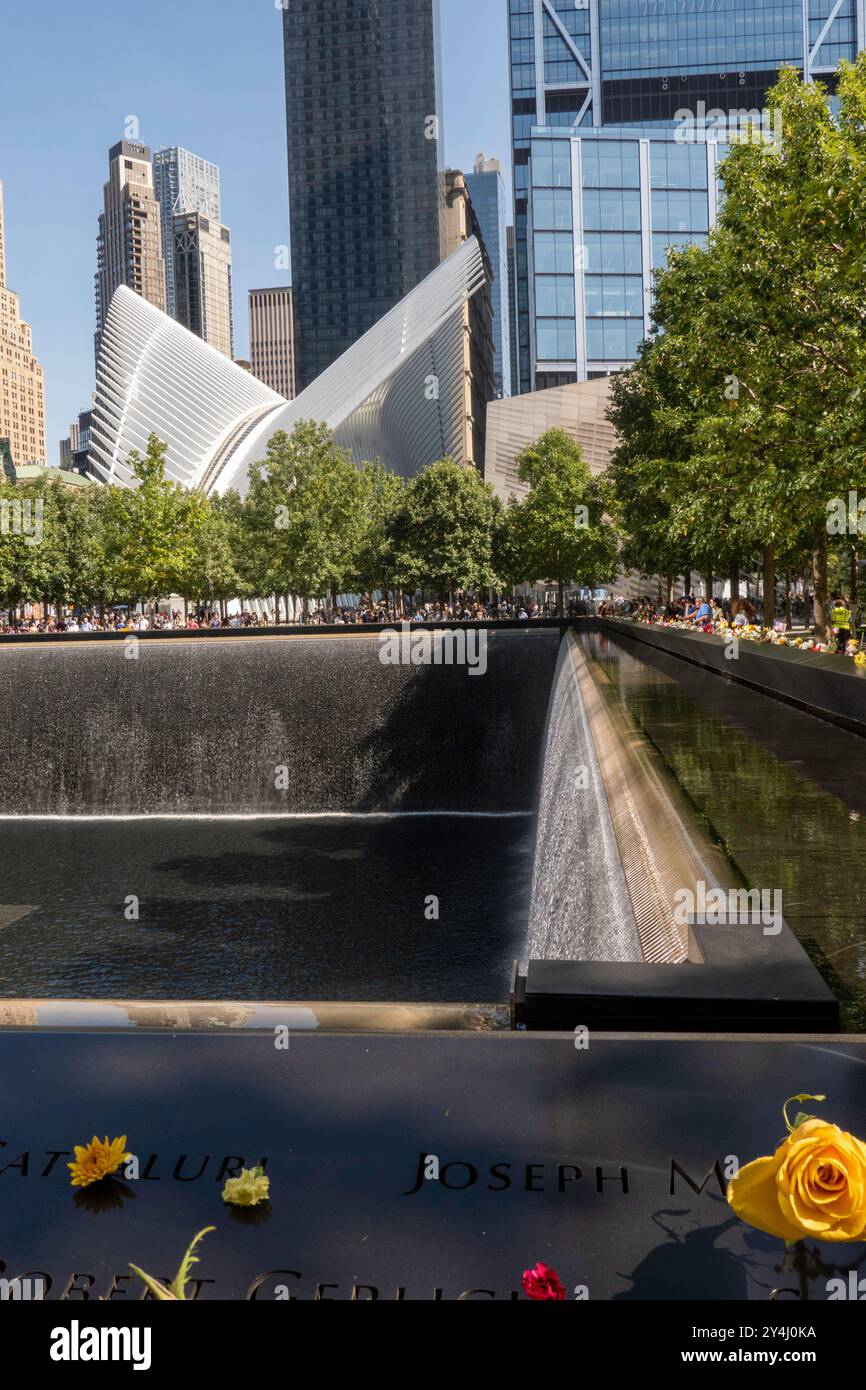 WTC Footprint Pool and Waterfalls "Reflecting Absence" at the The ...