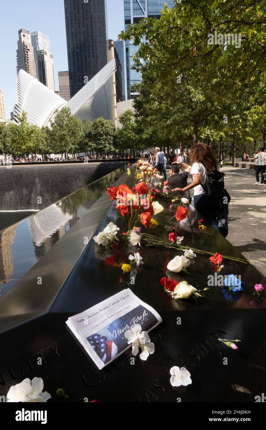 WTC Footprint Pool and Waterfalls "Reflecting Absence" at the The ...