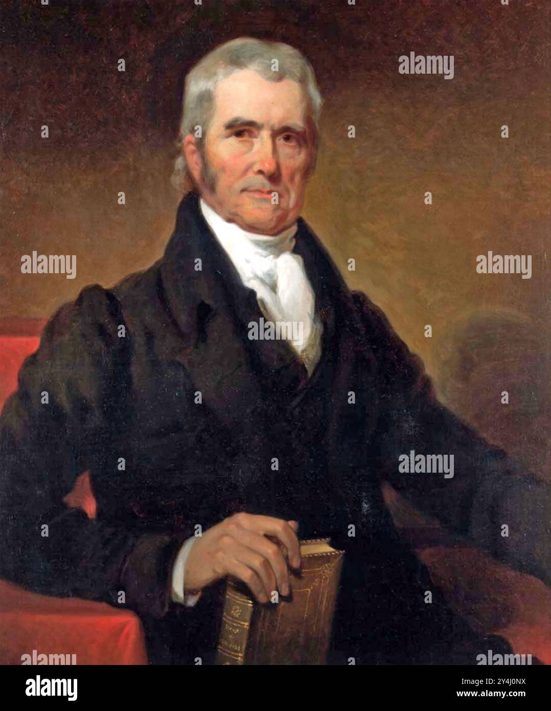 JOHN MARSHALL (1755-1835) American statesman and Founding Father by ...