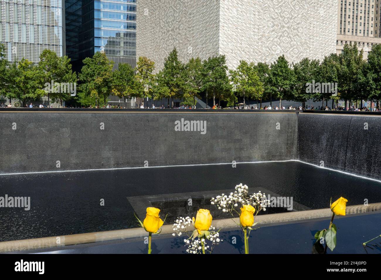 WTC Footprint Pool and Waterfalls "Reflecting Absence" at the The ...