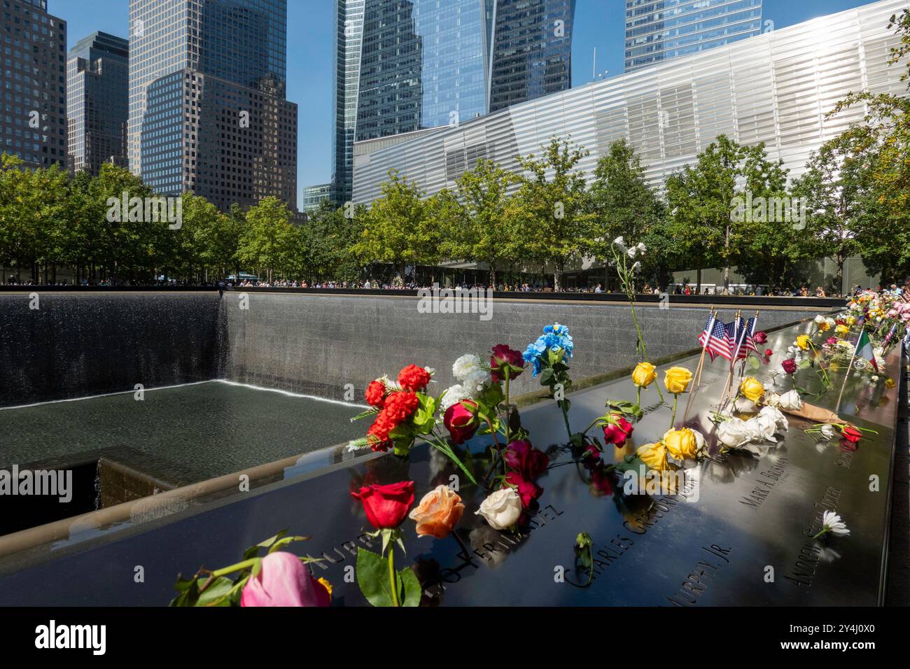 WTC Footprint Pool and Waterfalls "Reflecting Absence" at the The ...