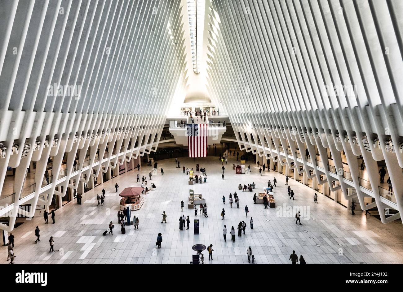The Oculus at Westfield World Trade Center, Lower Manhattan, New York ...