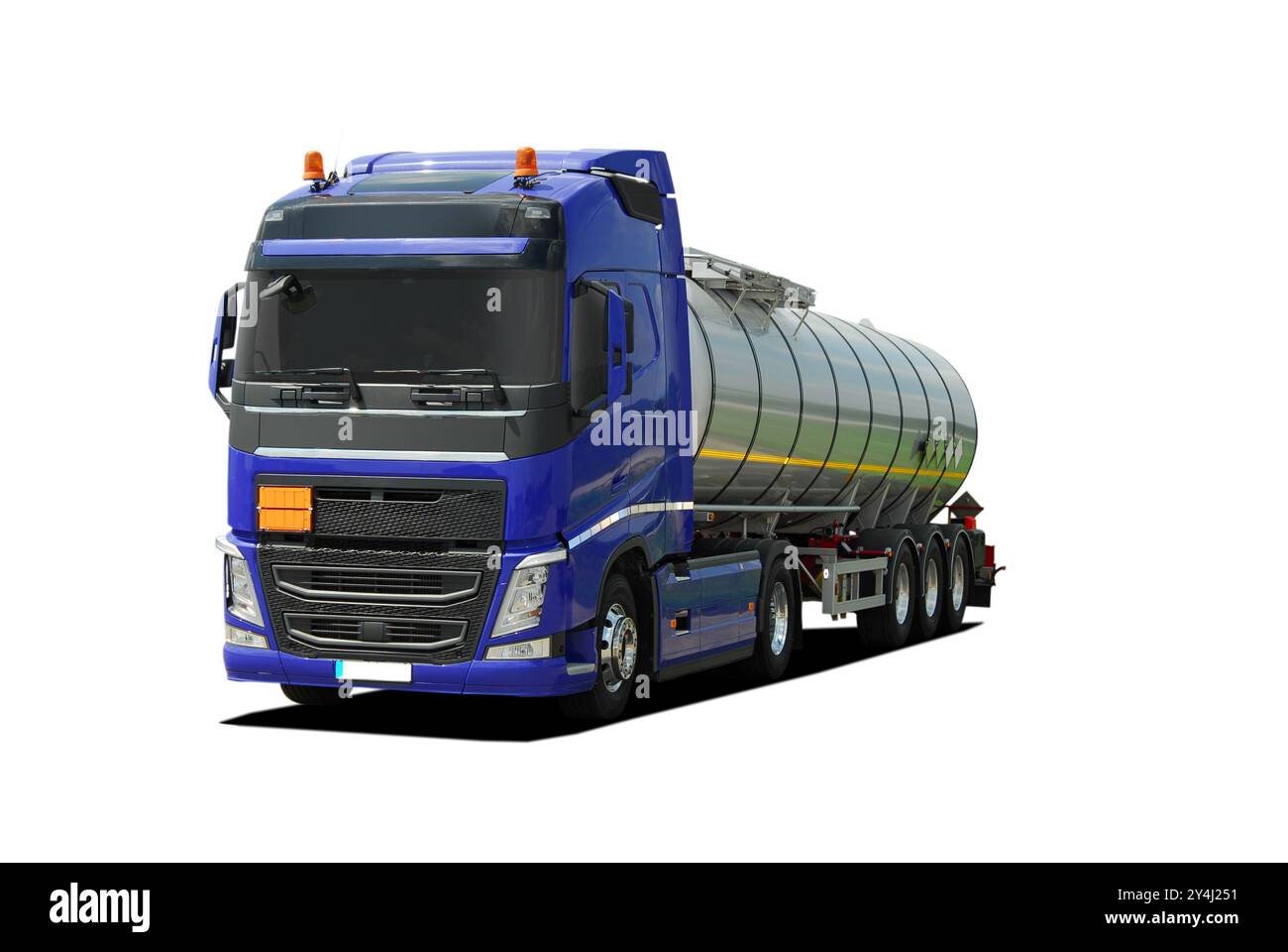 Front view oil tank truck hi-res stock photography and images - Alamy